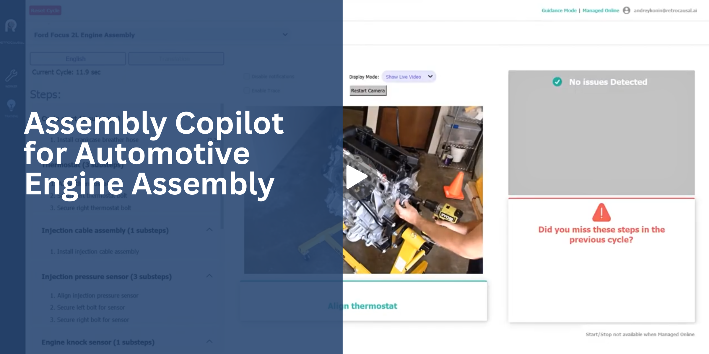 AI Copilot for Automotive Engine Assembly